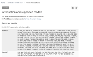 FortiOS 7.2.11 Released » DataCenter360.ca